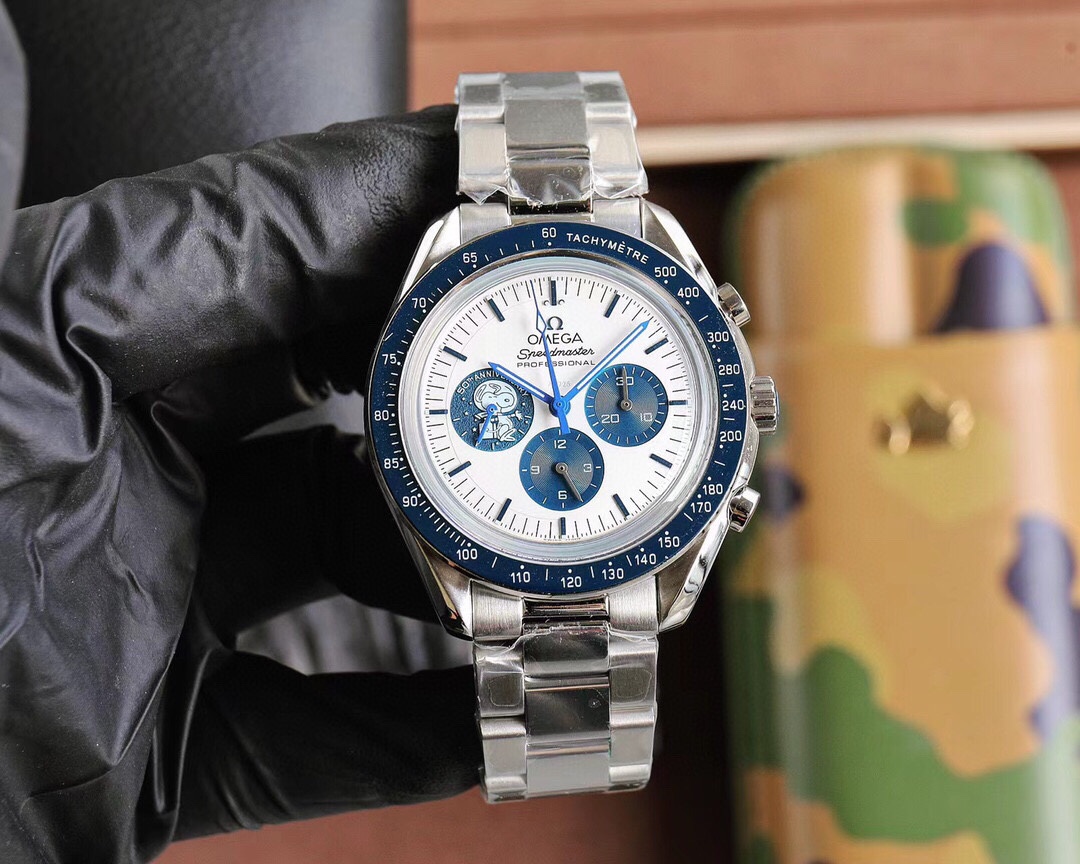 Cheap Omega Speedmaster Silver Snoopy Award 50th Anniversary # 275575 ...